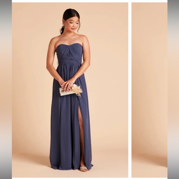 Birdy Grey | Dresses | Birdy Grey Grace Convertible Dress Color Slate ...